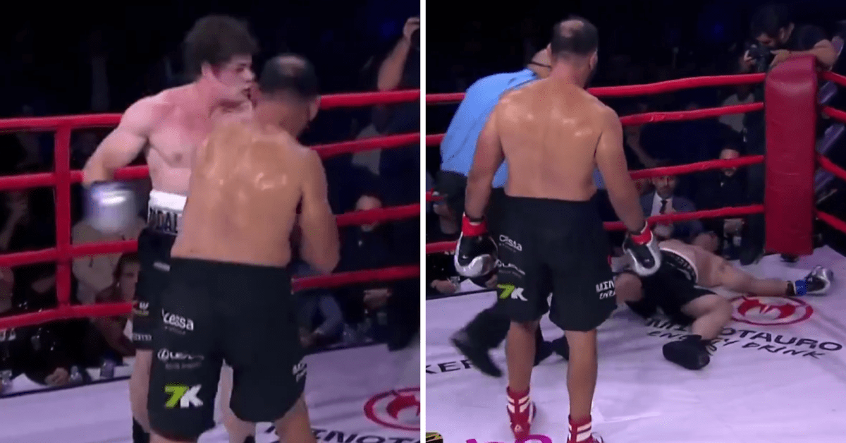 Retired UFC legend knocks out influencer in boxing match - MMAWeekly ...
