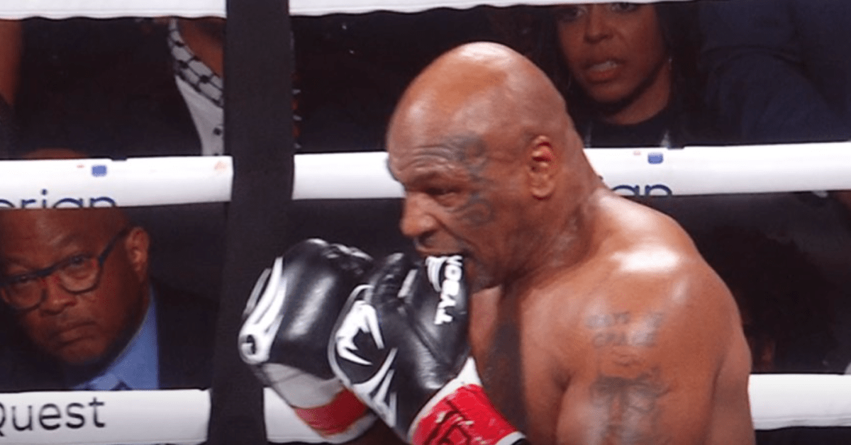 Mike Tyson reveals why he was biting during Jake Paul fight - MMAWeekly ...