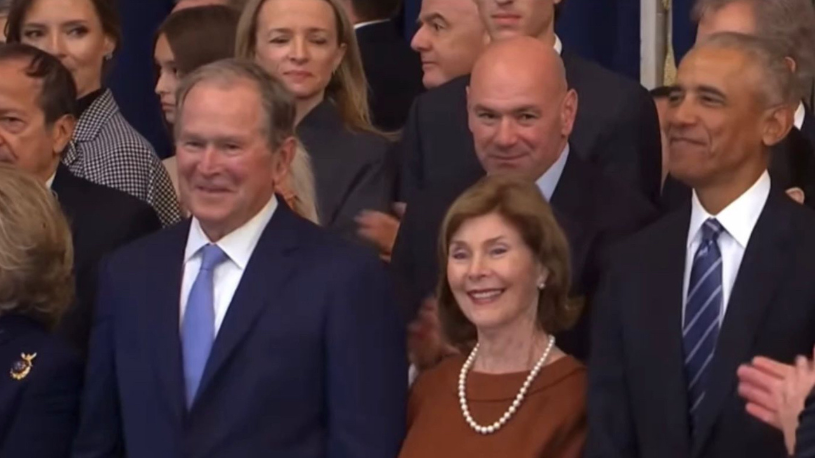 Dana White celebrates Donald Trump's inauguration alongside former ...