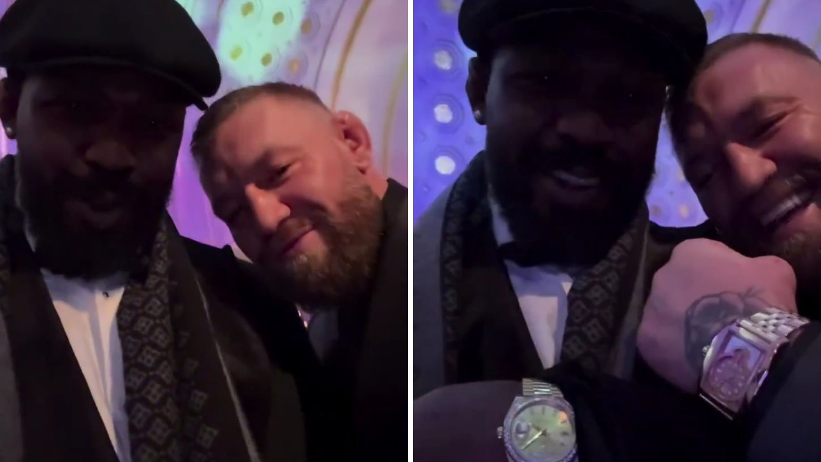 Conor McGregor and Jon Jones share friendly exchange over luxury ...