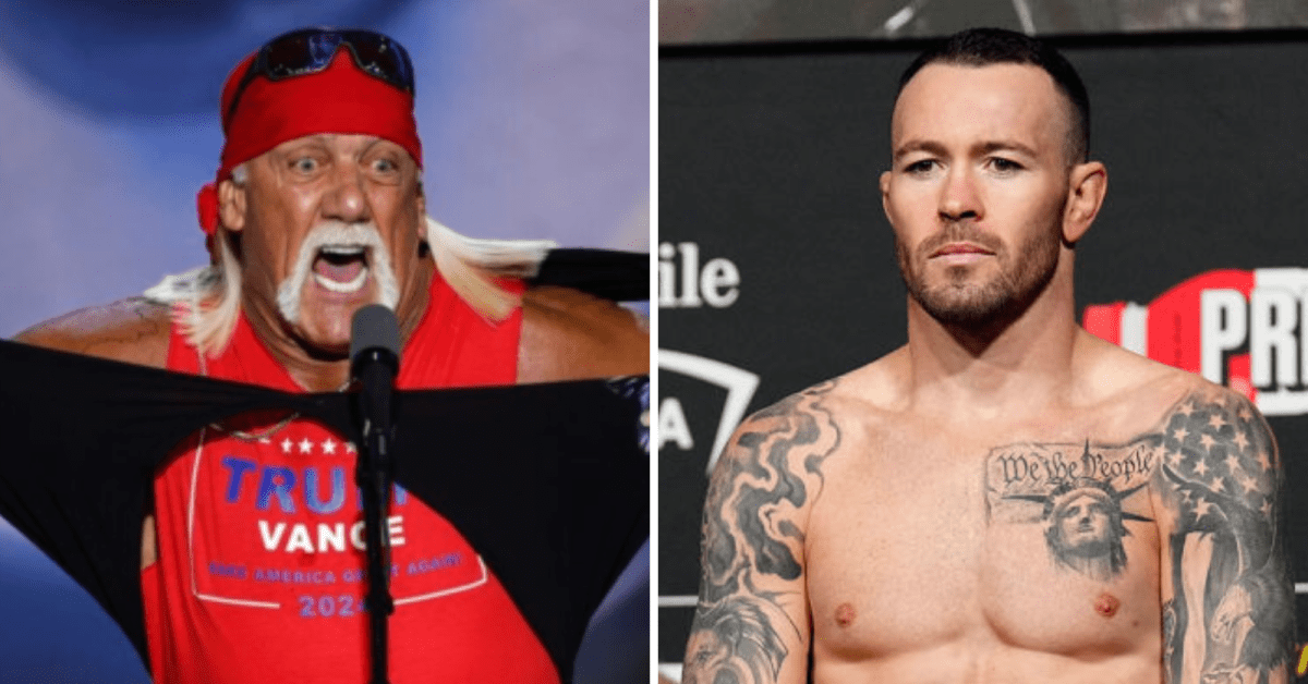 Hulk Hogan prayed for Colby Covington backstage - MMAWeekly.com | UFC ...
