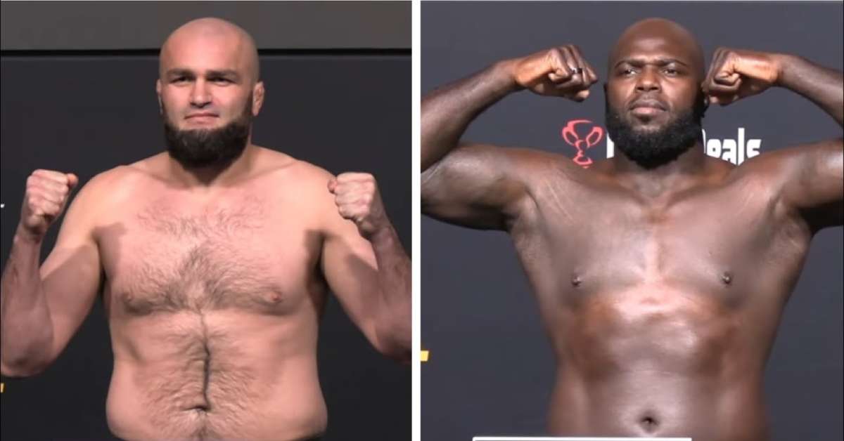 UFC Vegas 87 Main Event Weigh-In: Jairzinho Rozenstruik vs. Shamil ...