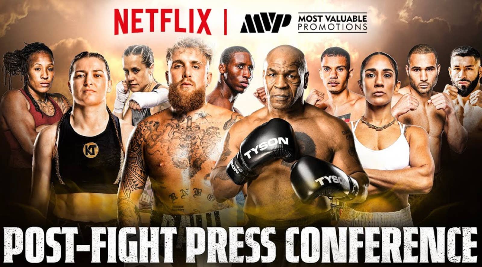 Jake Paul vs. Mike Tyson Post-Fight Press Conference - MMAWeekly.com ...