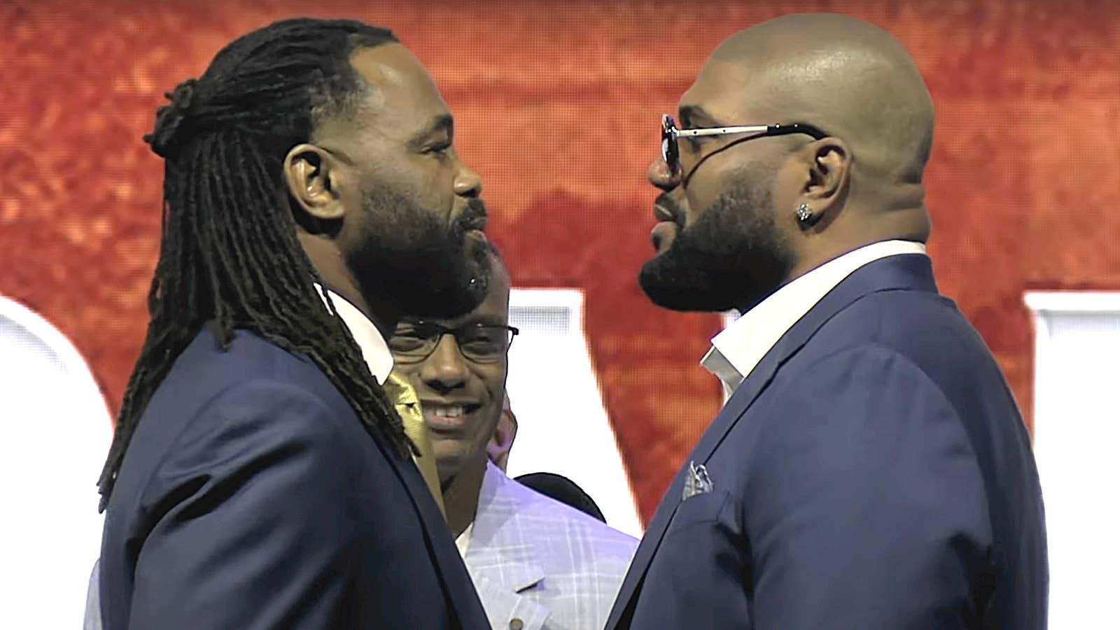 Rashad Evans vs. 'Rampage' Jackson ICS Mania 1 Press Conference Face ...