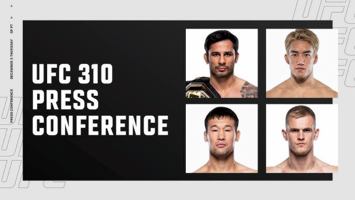 UFC 310 Pre-Fight Press Conference - BVM Sports