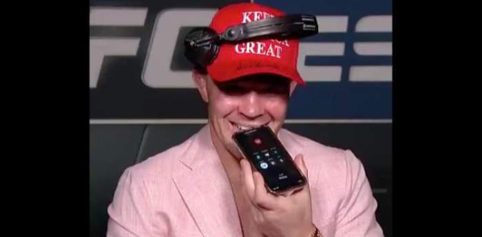 Video: US President Donald Trump calls Colby Covington to congratulate ...