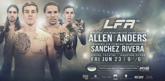 Eryk Anders Predicts He'll KO Brendan Allen Within Three Minutes at LFA ...