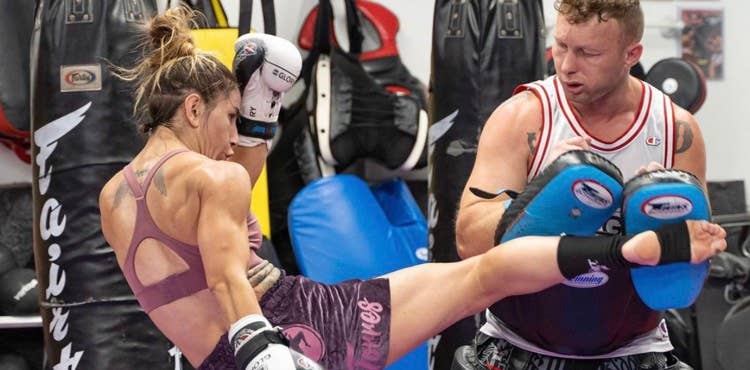'The Tiny Tornado' Tecia Torres posts UFC 265 training footage | Video ...
