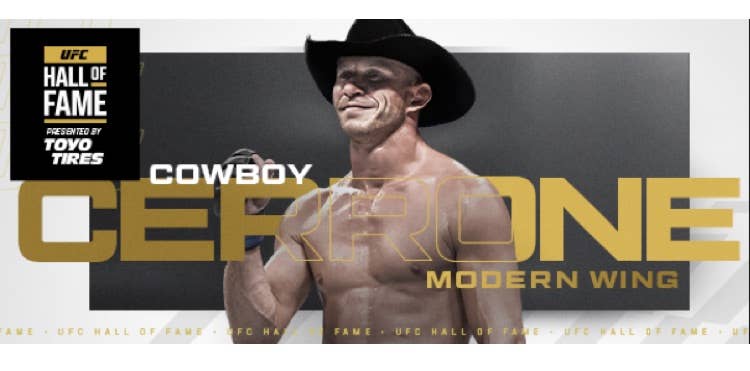 Donald "Cowboy" Cerrone named to the UFC Hall of Fame class of 2023 ...