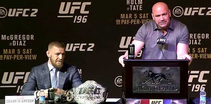 UFC 196: McGregor vs. Diaz Pre-Fight Press Conference Video Replay ...