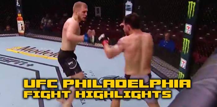UFC Philadelphia early prelim highlights: Casey Kenney upsets No. 3 ...