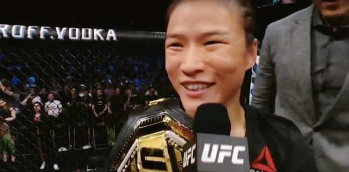 Look back at the rise of strawweight champion Zhang Weili - MMAWeekly ...