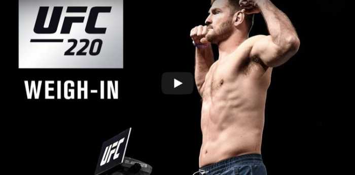 Watch the UFC 220: Miocic vs. Ngannou Ceremonial Weigh-in Live at 6 PM ...