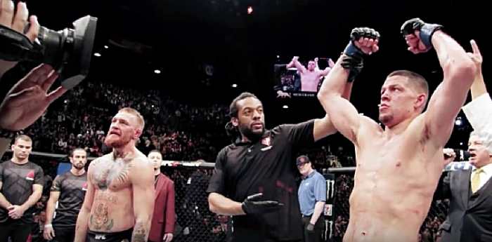 Watch Nate Diaz hand Conor McGregor his first Octagon loss | UFC 279 ...