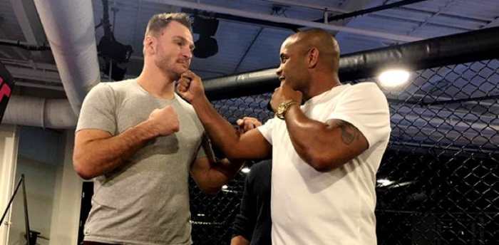 Stipe Miocic and Daniel Cormier: The First Face-Off Ahead of UFC 226 ...