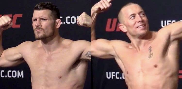 Georges St-Pierre's Middleweight Debut Opposite Michael Bisping is ...