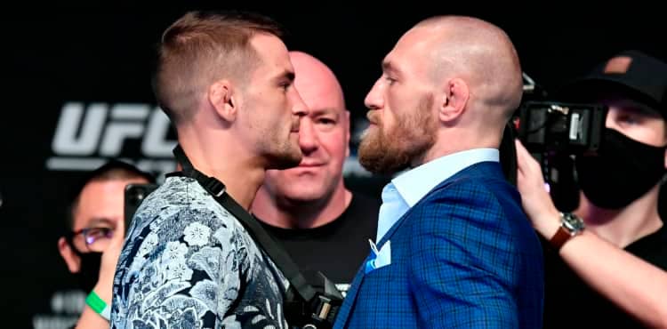 UFC 257 face-offs: Dustin Poirier vs. Conor McGregor - MMAWeekly.com ...
