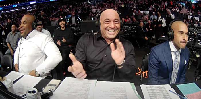 Watch the commentator booth live reactions during UFC 268 | Video ...