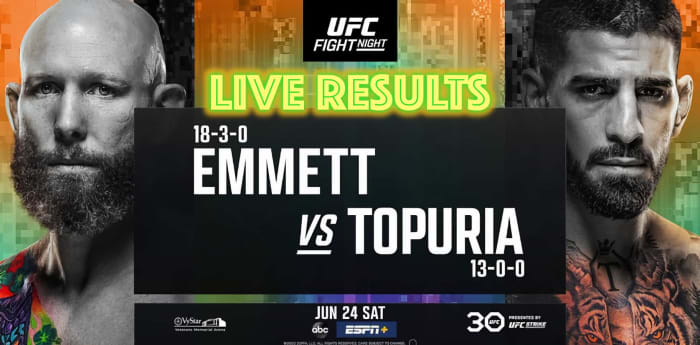 UFC Jacksonville Results - Josh Emmett vs. Ilia Topuria - MMAWeekly.com ...
