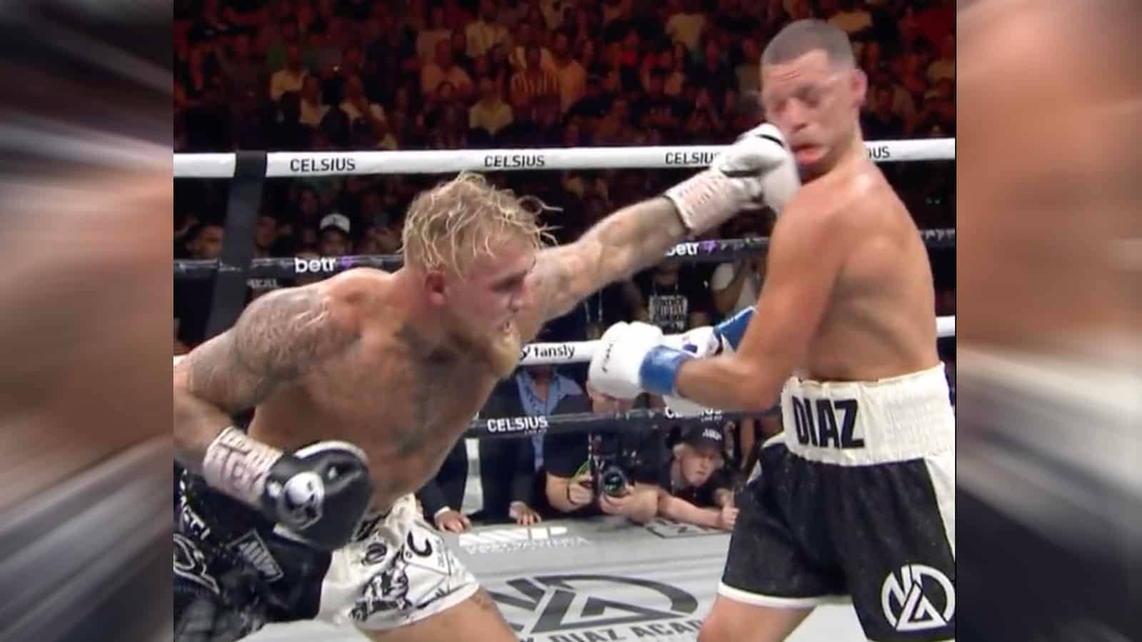 Jake Paul vs. Nate Diaz fight highlights videos - MMAWeekly.com | UFC ...
