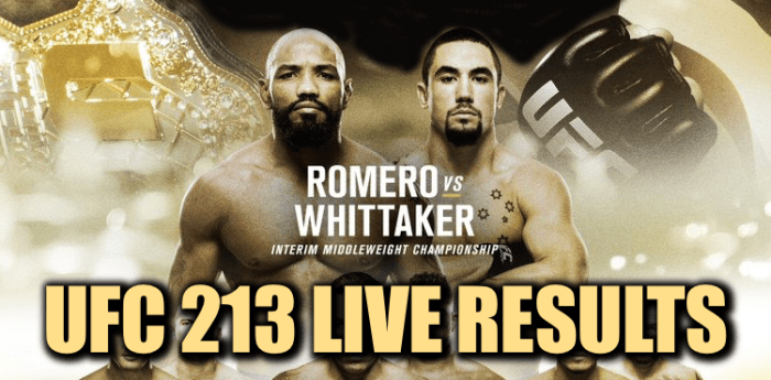 UFC 213: Nunes vs. Shevchenko 2 Live Results and Fight Stats ...