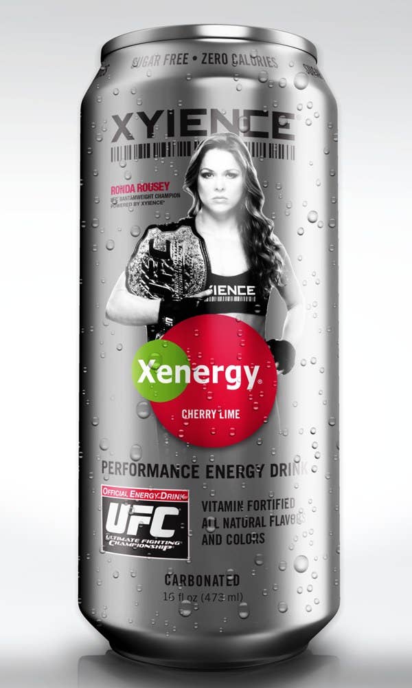 XYIENCE Set to Launch Limited Edition Ronda Rousey Collector Cans ...
