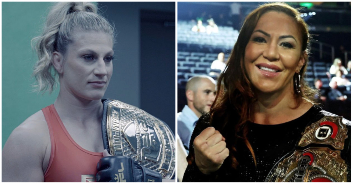 Kayla Harrison and Cris Cyborg go at it over PFL multi-million dollar ...