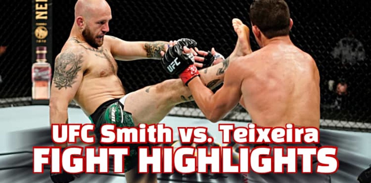 UFC Fight Night: Smith vs. Teixeira fight highlights and results ...