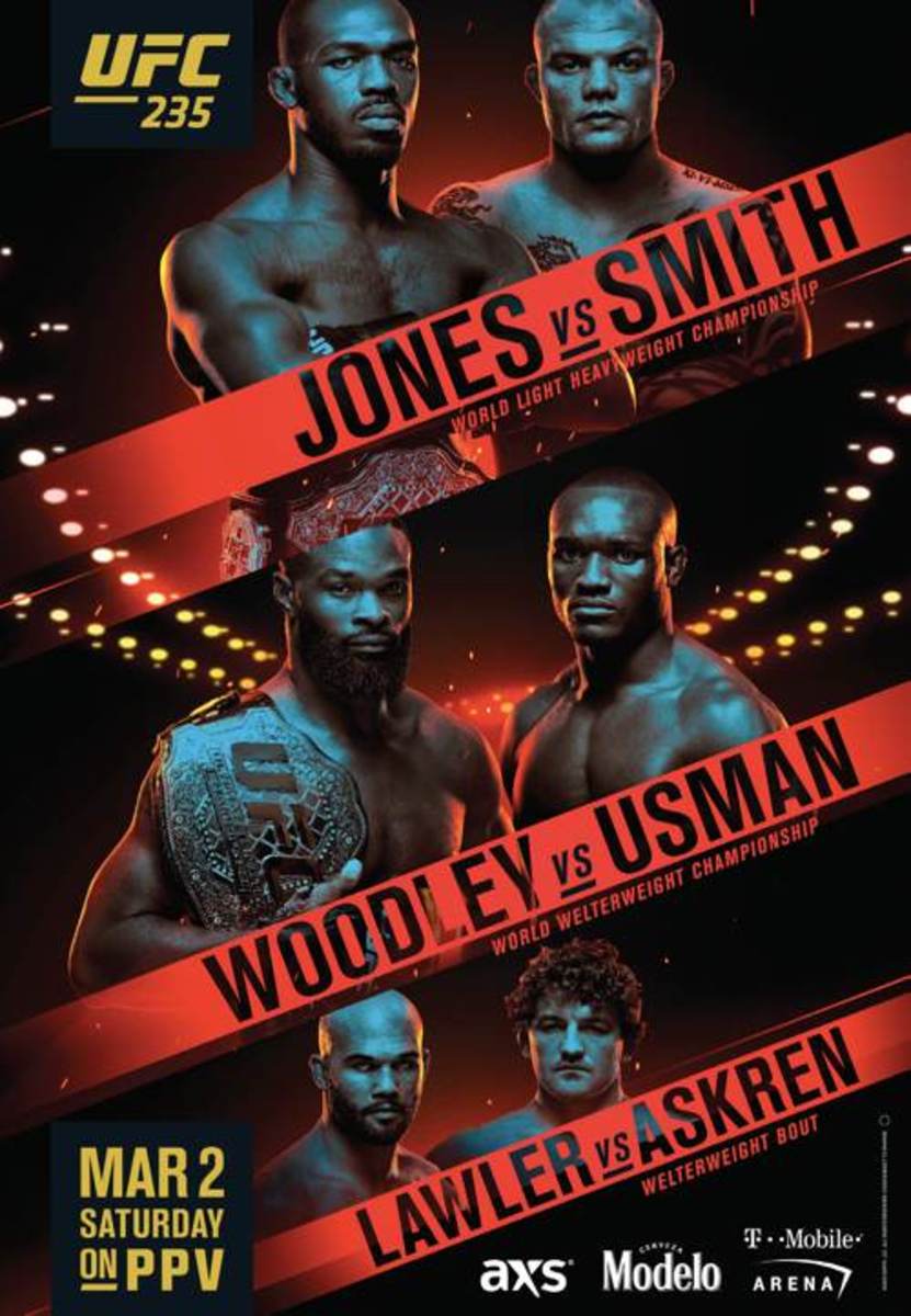 UFC 235: Jones vs. Smith Fight Card - MMAWeekly.com | UFC and MMA News ...