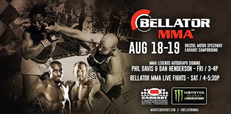 Monster Energy Bellator MMA Fight Series Heads to Bristol Motor ...