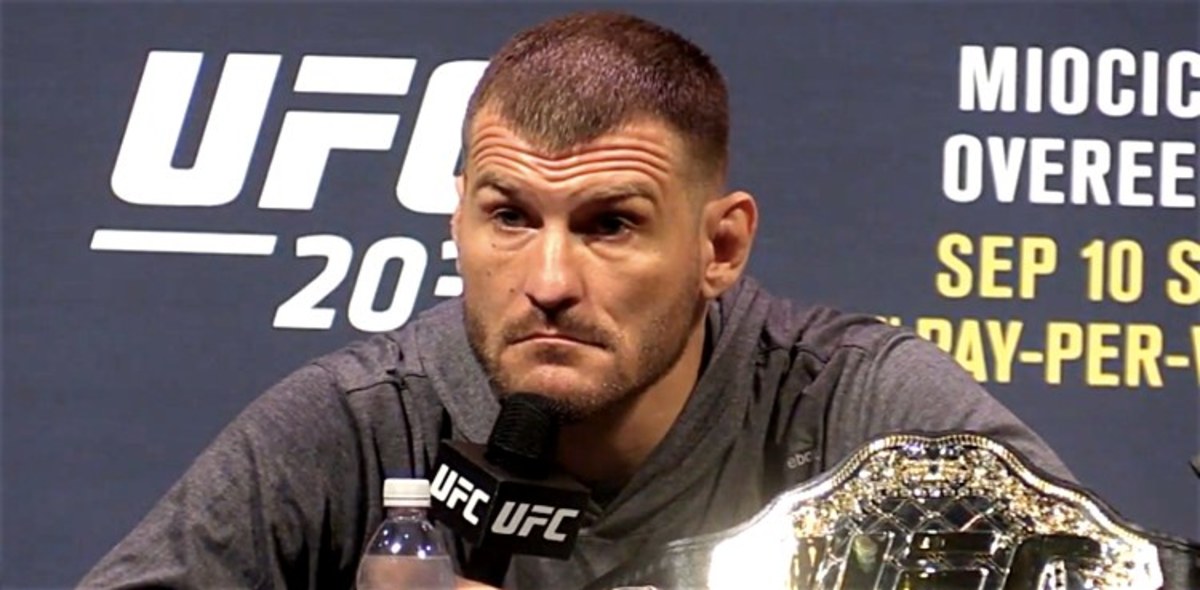 Stipe Miocic Rebukes Alistair Overeem Questioning Him (UFC 203 Video ...