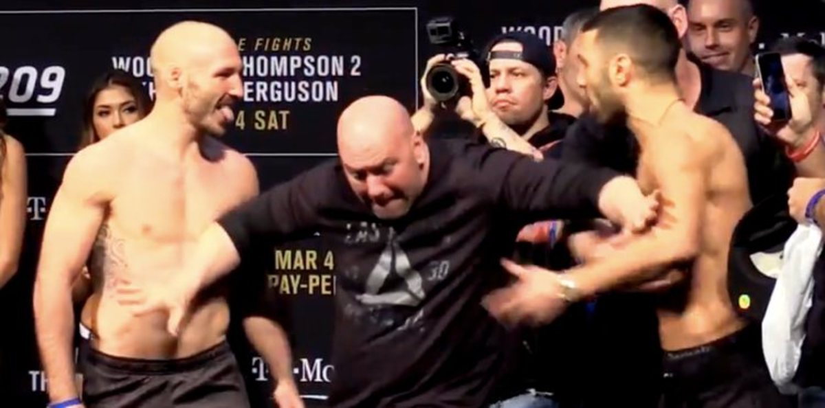 UFC 209: Woodley vs. Thompson 2 Revamped Main Card Weigh-in Video ...