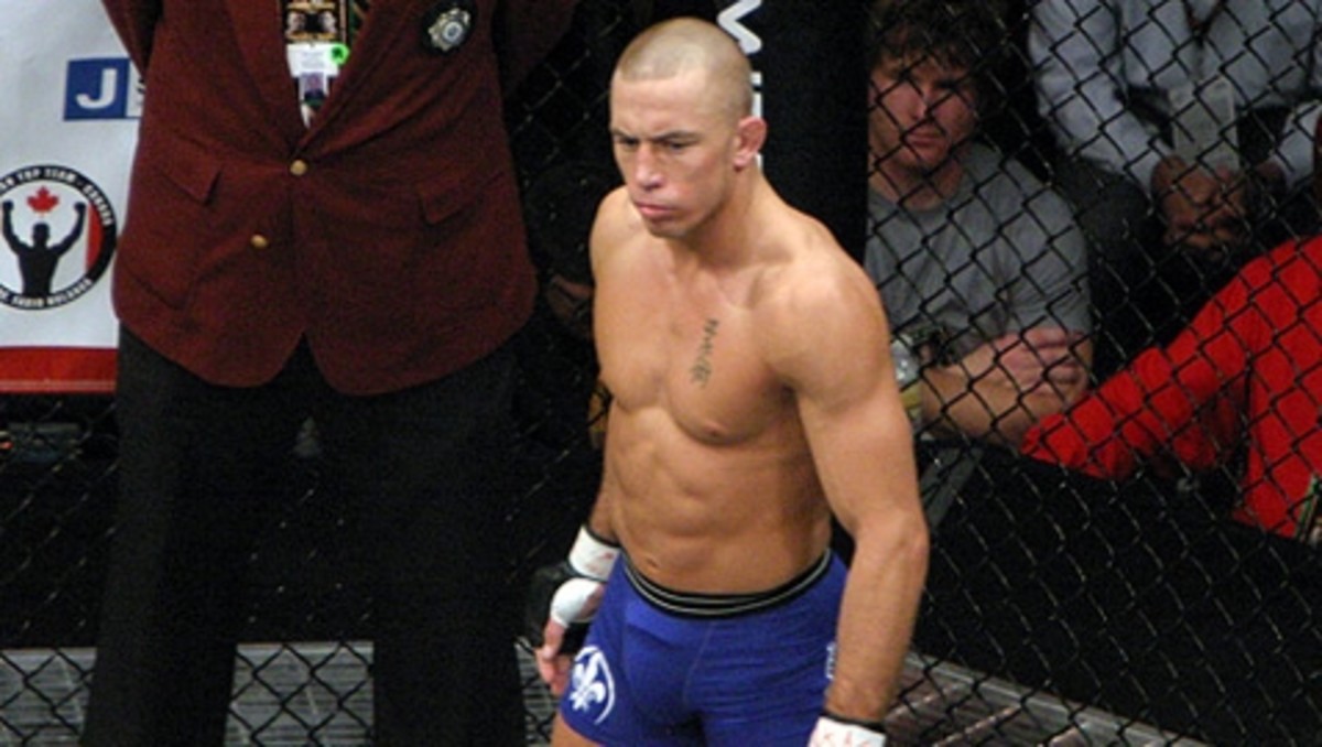 Georges St-Pierre Prepared for a Well Rounded Hendricks at UFC 167 ...