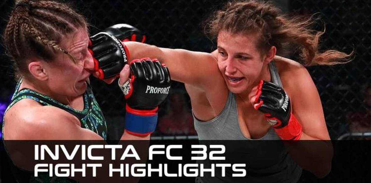 Invicta FC 32 Fight Highlights: Felicia Spencer Subs Pam Sorenson to ...