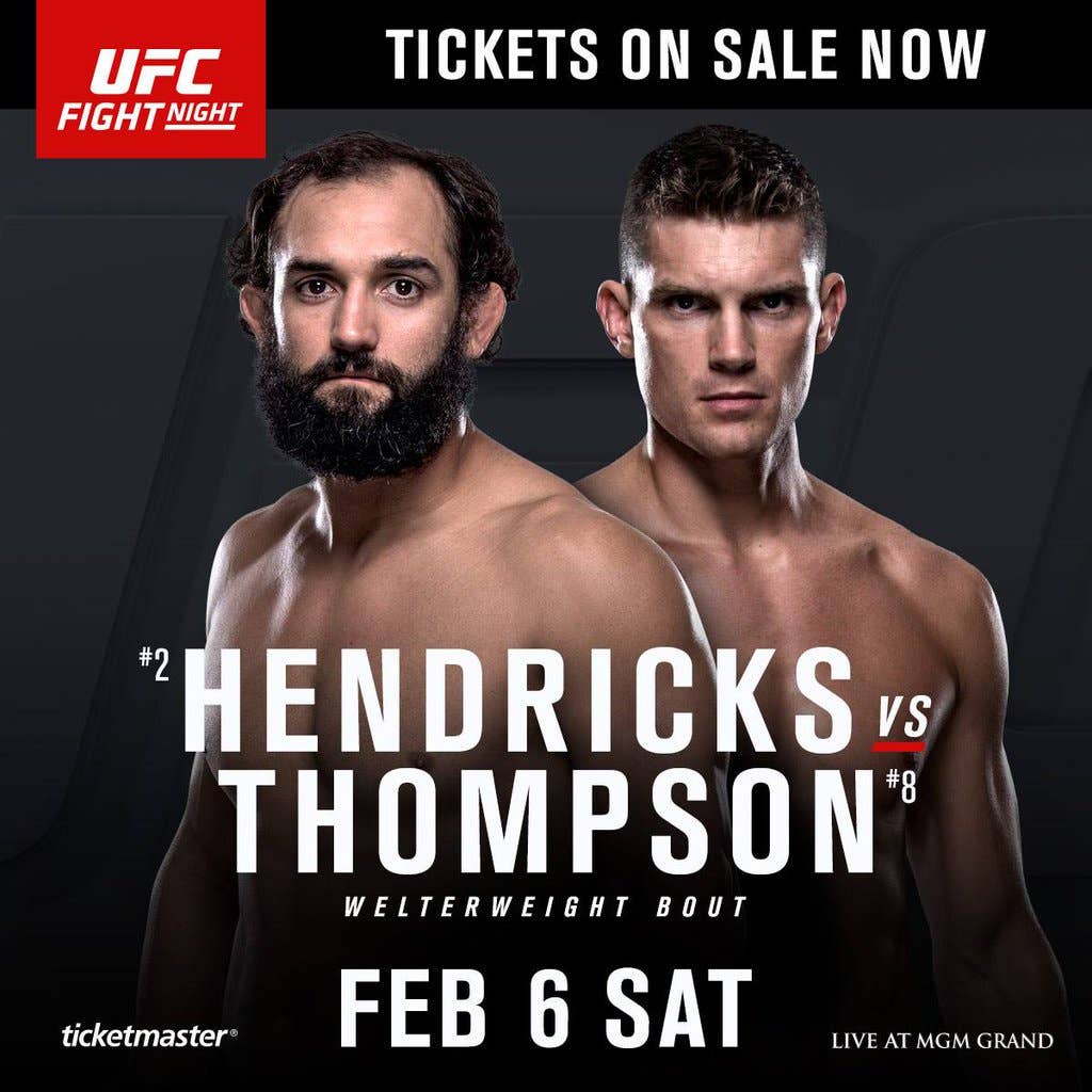 UFC Fight Night 82: Hendricks vs. Thompson Event Page and Fight Card ...