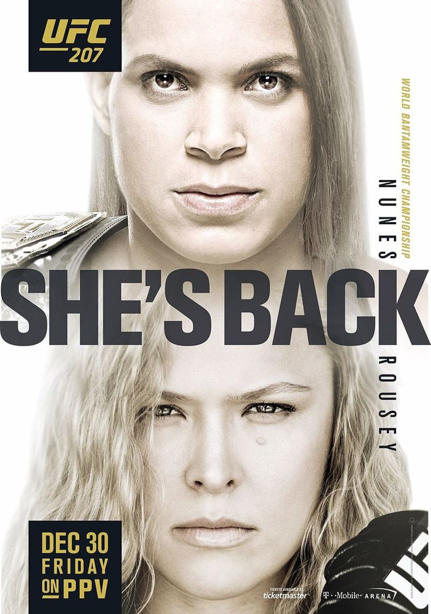 UFC 207: Nunes vs. Rousey Fight Card and Event Page - MMAWeekly.com ...