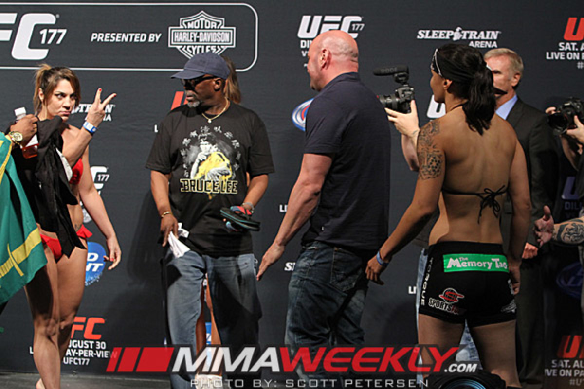 UFC 177 Fight Highlights Video: Bethe Correia vs. Shayna Baszler ...