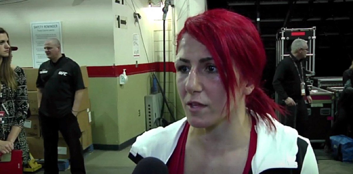 Randa Markos Was Waiting to Punch Carla Esparza for a Long Time (UFC ...