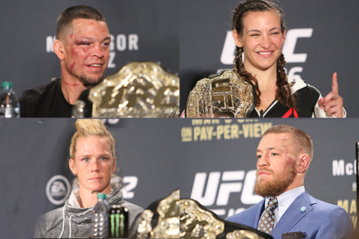 UFC 196: McGregor vs. Diaz Post-Fight Press Conference Photo Gallery ...