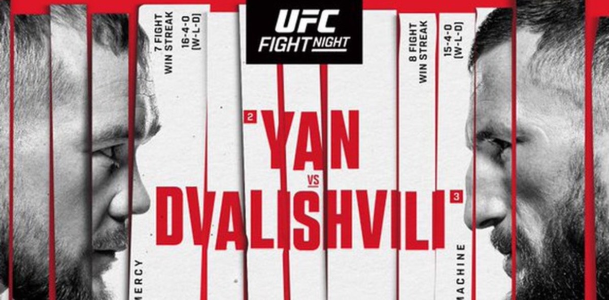 UFC Fight Night: Yan vs. Dvalishvili Weigh-in Results - MMAWeekly.com ...