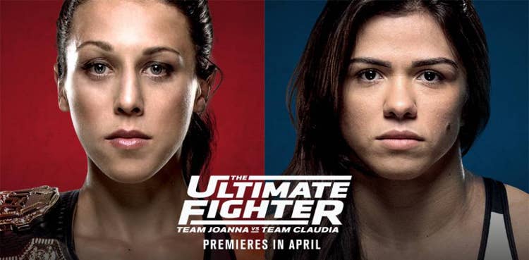 The Ultimate Fighter: Team Joanna vs. Team Claudia Debuts Wednesday ...