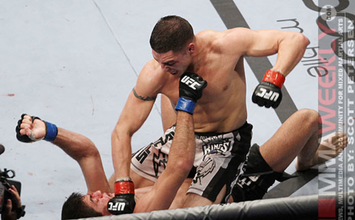 Diego Sanchez Delivers Message at UFC 121: "I'm Back!" - MMAWeekly.com ...