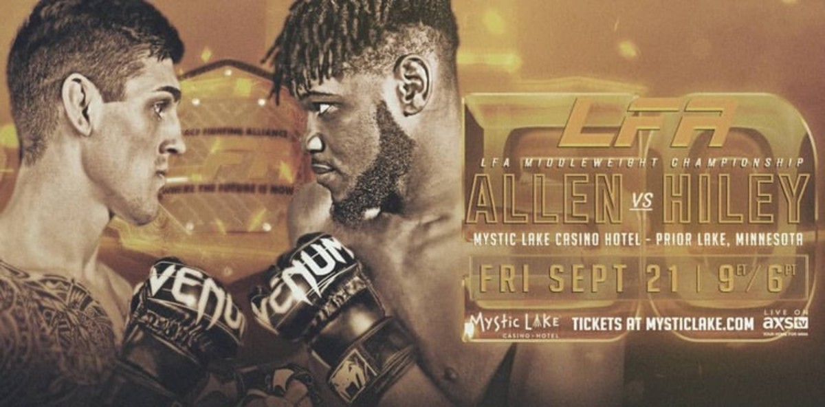 Tim Hiley Going for the Finish in LFA 50 Title Bout - MMAWeekly.com ...