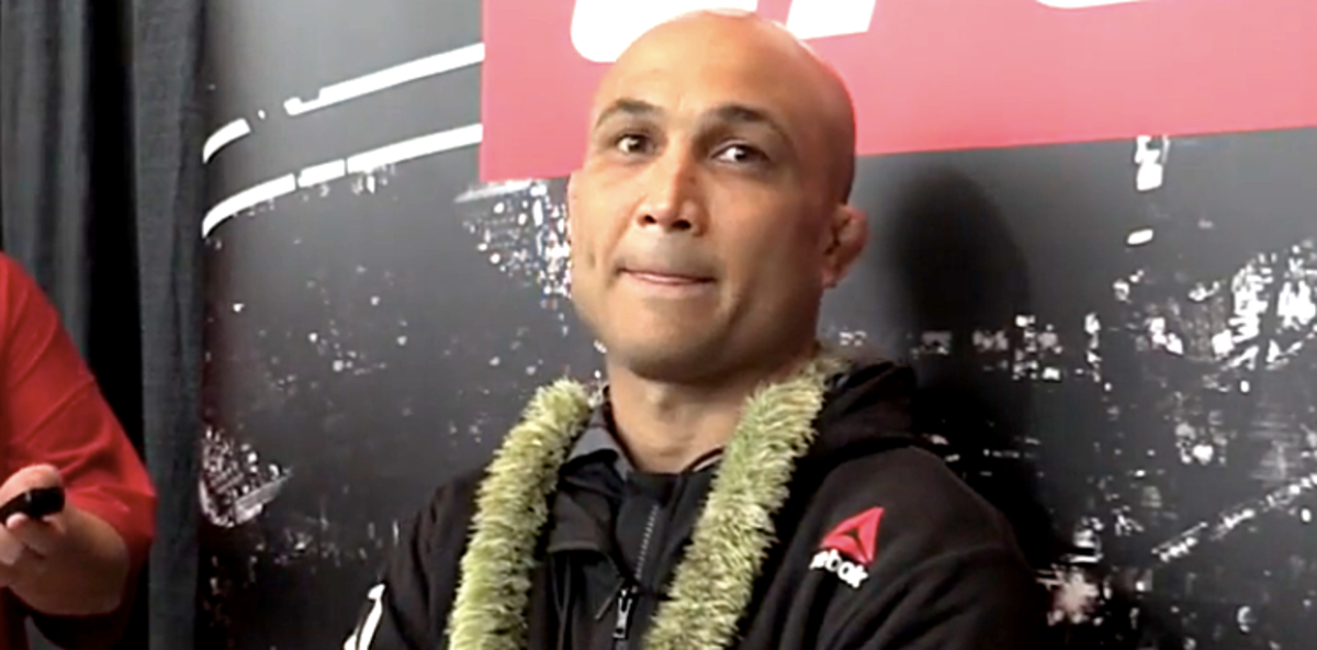 BJ Penn Doesn't Waiver: 'First Goal, 145-Pound Champ' (UFC Phoenix ...
