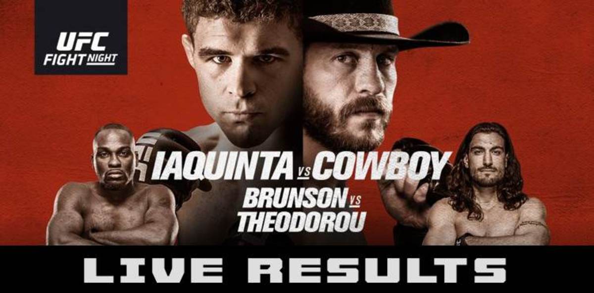 UFC on ESPN+ 9 Full Live Results: Iaquinta vs. Cowboy (Results & Fight ...