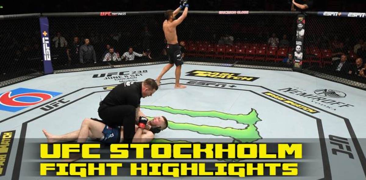 UFC Stockholm Prelim Highlights: Leonardo Santos lights up Sweden with ...