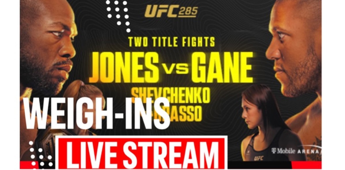 UFC 285: Jones vs. Gane Ceremonial Weigh-in Video - MMAWeekly.com | UFC ...