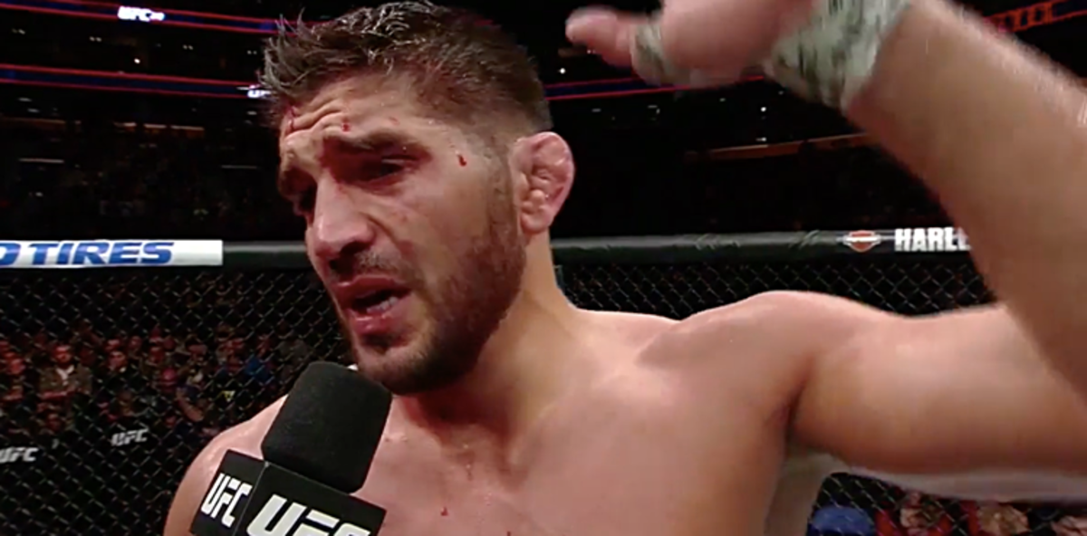 Patrick Cote Announces Retirement in the UFC 210 Octagon - MMAWeekly ...