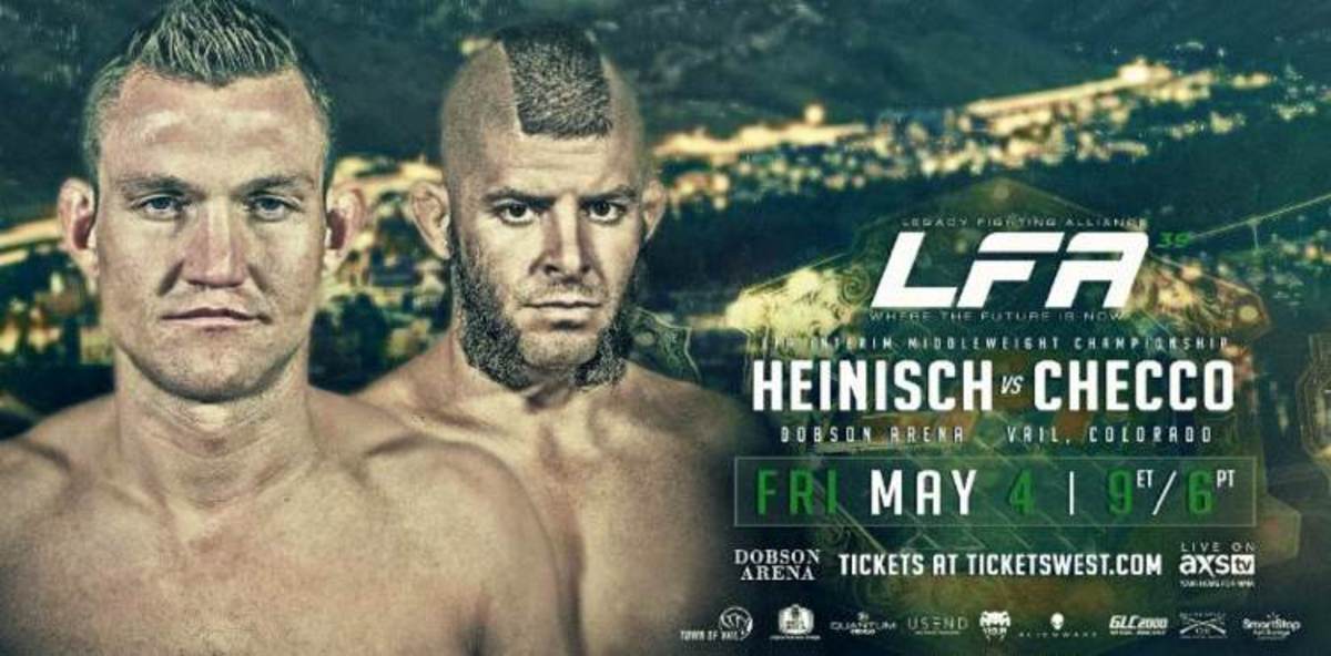 Gabriel Checco is Comfortable Fighting Off His Back in LFA 39 Title ...