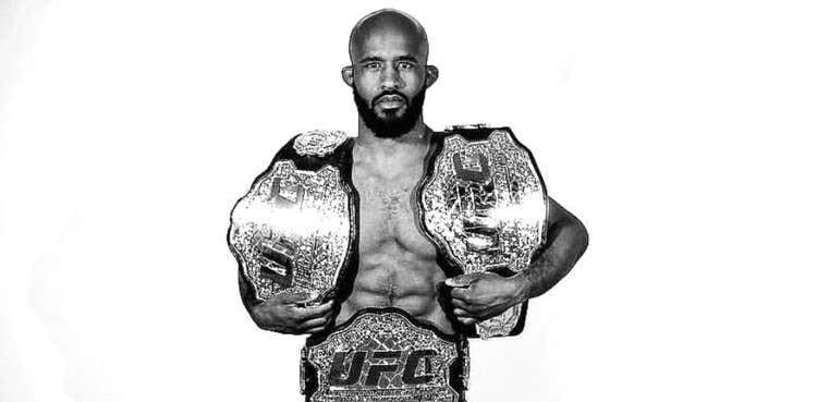 Demetrious Johnson Gets Belts... and His Floyd Mayweather Moment ...